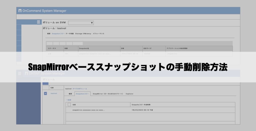 【NetApp】SnapMirrorの基本的な概念と設定方法 - KikuTech