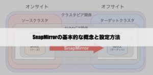 【NetApp】SnapMirrorの基本的な概念と設定方法 - KikuTech